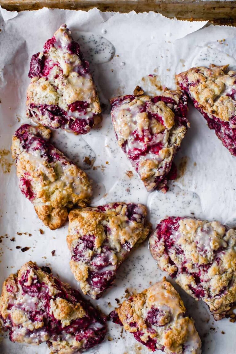 Easy Lemon Raspberry Scones – Cheap Meal Recipes